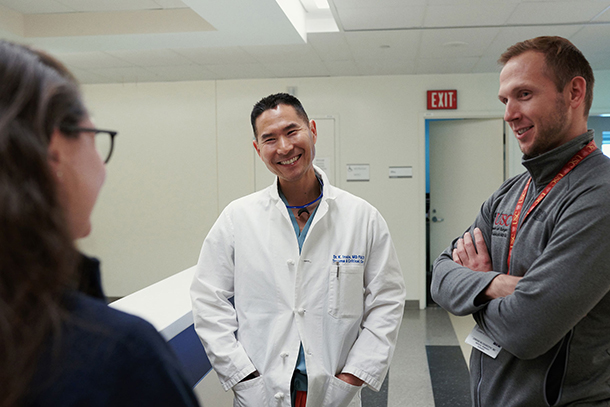 To serve and protect, trauma surgeon moonlights as a cop - HSC News